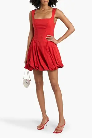 Simkhai Junu Cottonblend Poplin Mini Dress