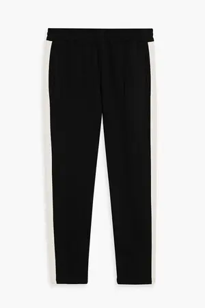 Dunhill Striped Cottonjersey Sweatpants - Black