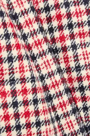 Thom Browne Checked Quilted Wooltweed Down Jacket