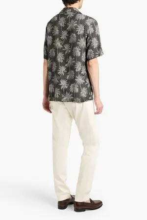 Onia Printed Woven Shirt