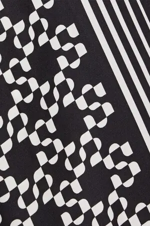 Simkhai Koda Printed Tencel™ And Silk-blend Twill Shirt