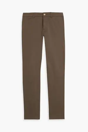 Onia Cottonblend Twill Chinos - Chocolate