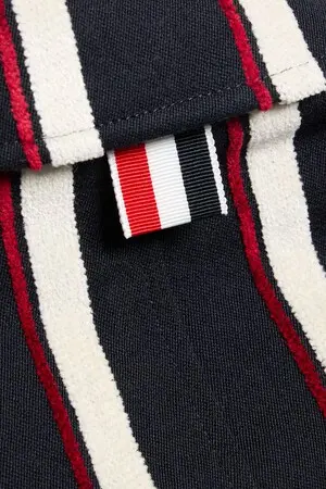 Thom Browne Striped Cottonblend Jacquard Blazer