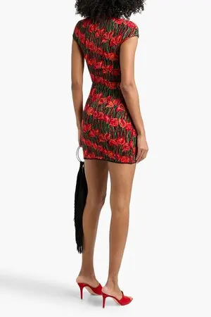 Emilio Pucci Jacquard-knit Mini Dress