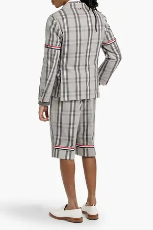 Thom Browne Checked Cottontwill Blazer