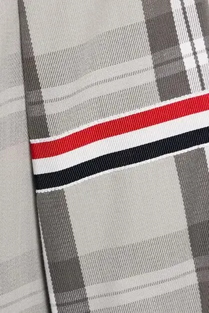 Thom Browne Checked Cottontwill Blazer