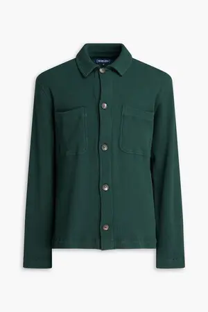 Frescobol Carioca Pedro Waffleknit Cotton Overshirt