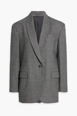 Brunello Cucinelli Woolblend Blazer - Dark Gray