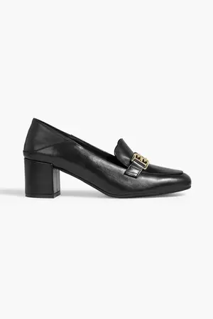 Bally Belka Embellished Leather Pumps - Black