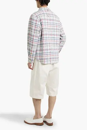 Thom Browne Checked Tweed Overshirt