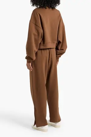 Wardrobe.NYC French Cotton-terry Track Pants