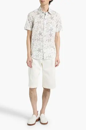 Thom Browne Printed Cotton Shirt