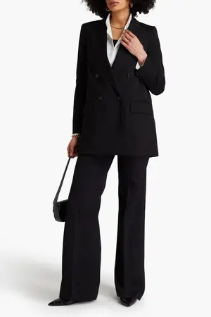 Max Mara Levico Wool And Mohairblend Twill Blazer