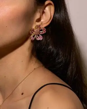 EMILY P. WHEELER Plumeria Earring