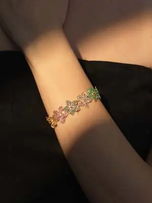 EMILY P. WHEELER Flowers Bracelet