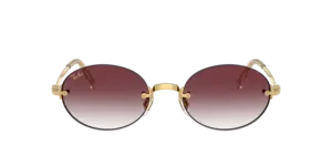 Ray-ban Sunglass Rb3929 - Clear Gradient Dark Violet