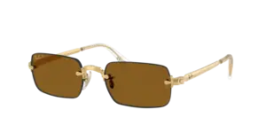Ray-ban Sunglass Rb3928 Dark Brown Polarized
