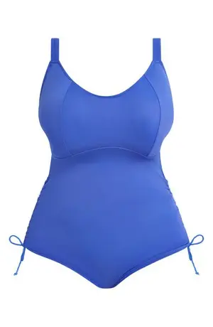Elomi Plain Sailing Adjustable One-piece Swimsuit - Azure