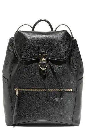 Cole Haan Alexandria Medium Backpack Black