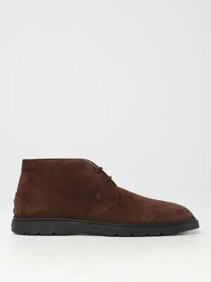 TOD'S Suede Ankle Boots - Dark