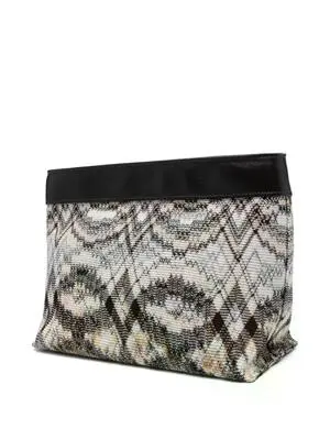 Missoni Patterned Trim Shoulder Bag