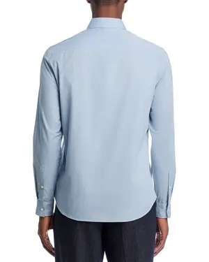 Michael Kors Dobby Dot Slim Fit Button Down Shirt
