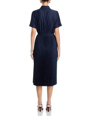 T Tahari Button Down Midi Dress