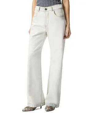 Pinko Wanda Wide Leg Jeans - Pjn
