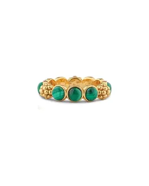 CAPUCINE DE WULF Berry Gem Ring - Malachite