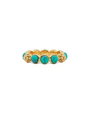 CAPUCINE DE WULF Berry Gem Ring - Turquoise