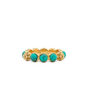 CAPUCINE DE WULF Berry Gem Ring - Turquoise