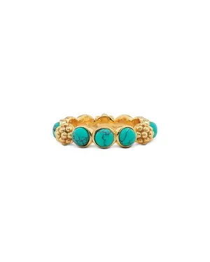 CAPUCINE DE WULF Berry Gem Ring - Turquoise