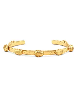 CAPUCINE DE WULF Scarab Petite Cuff Bracelet - Gold