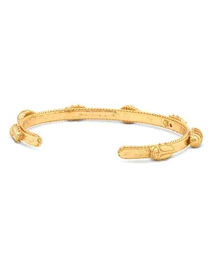 CAPUCINE DE WULF Scarab Petite Cuff Bracelet - Gold