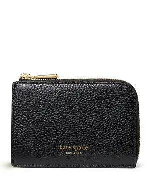 Kate Spade New York Mini Zip Card Case Black