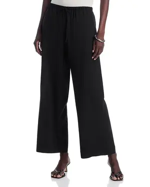 SINGLE THREAD Tie Front Pants - Black