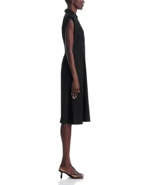 SINGLE THREAD Button Front Shirt Dress