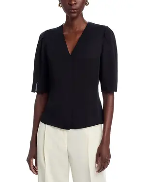 Theory Round Neck Blouses