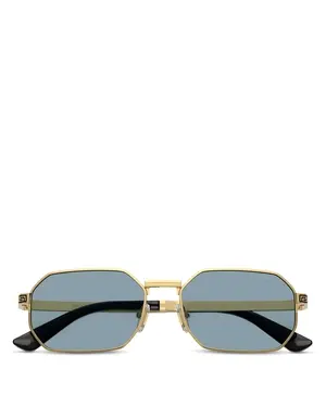 Versace Rectangular Sunglasses, 54mm