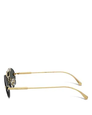 Versace Oval Sunglasses, 56mm