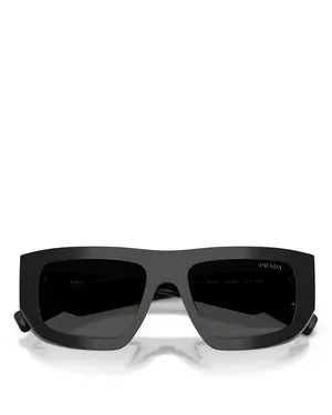 Prada Square Sunglasses, 53mm - Black