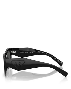 Prada Square Sunglasses, 53mm - Black