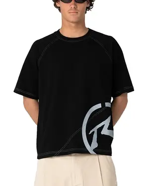 RUSTY Pablo Flash Short Sleeve Tee Exclusive - Black