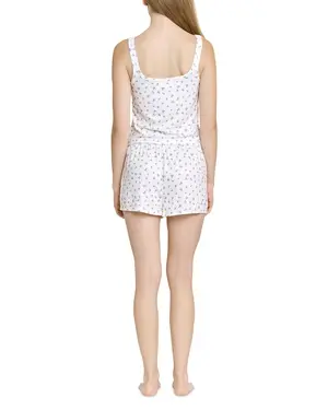 Honeydew Intimates Tank And Short Set - Ivory Ditsy