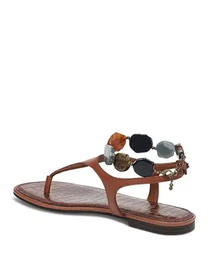 Sam Edelman Canna Sandals - Rich Cognac