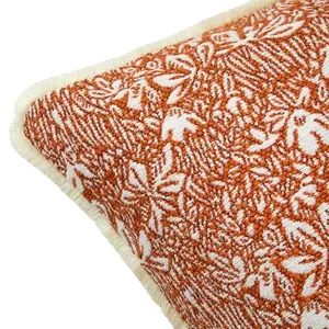 YVES DELORME Eze Decorative Pillow, 18 X 18 - Orange