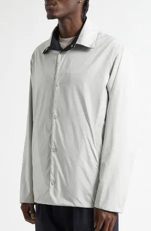 Herno Reversible Shirt Jacket - Navy
