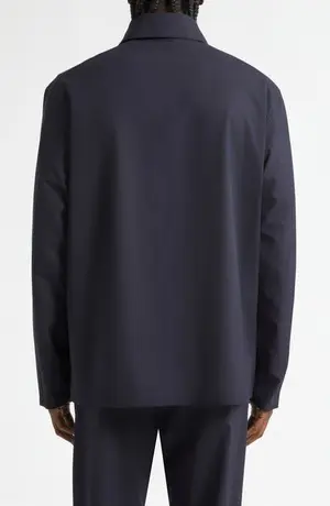 Herno Reversible Shirt Jacket - Navy