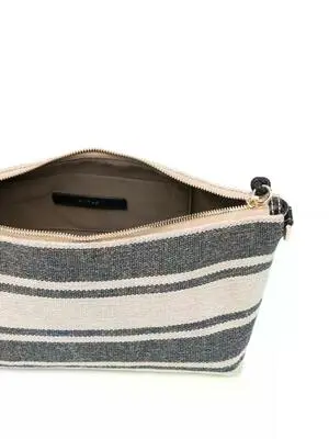 Furla Striped Top Handle Bag - Neutrals