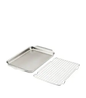 HESTAN Stainless Steel Baking Pan With Cooling Rack